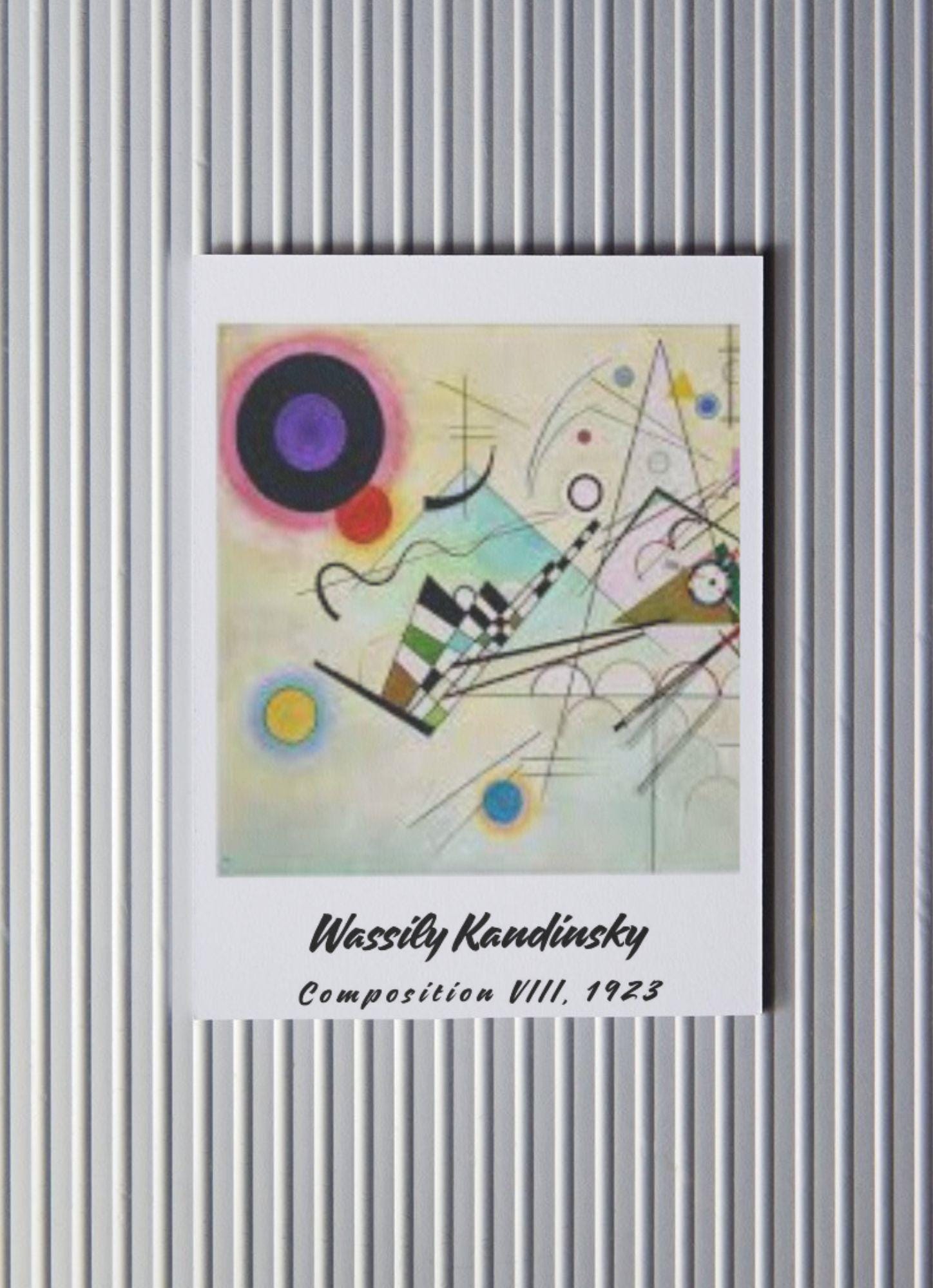 Transform Your Spaces With composition Viii by Wassily Kandinsky High-definition Digital Art - Etsy