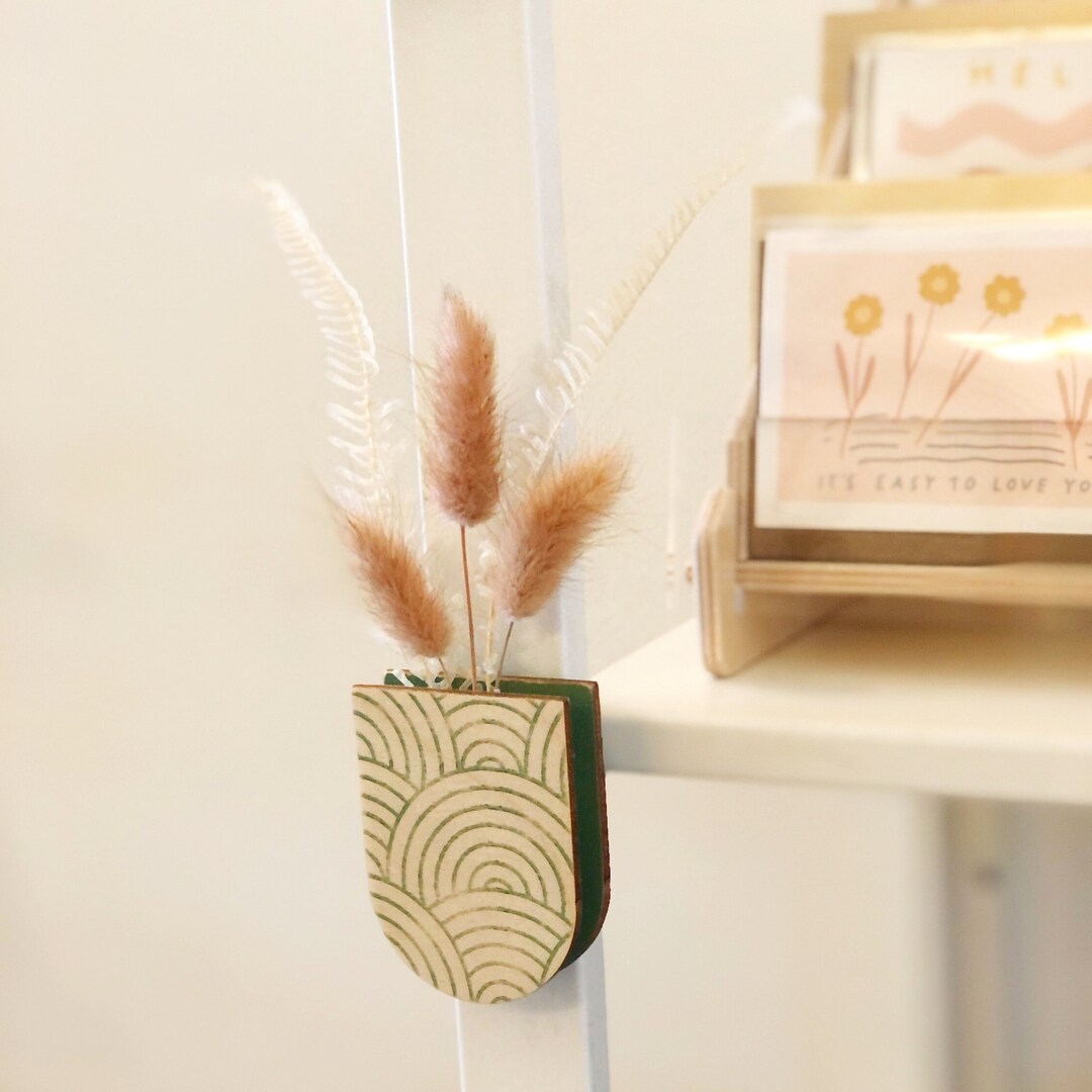 Mini Succulent Magnet Pot, Magnet Plant Holder, Planter Magnet ...