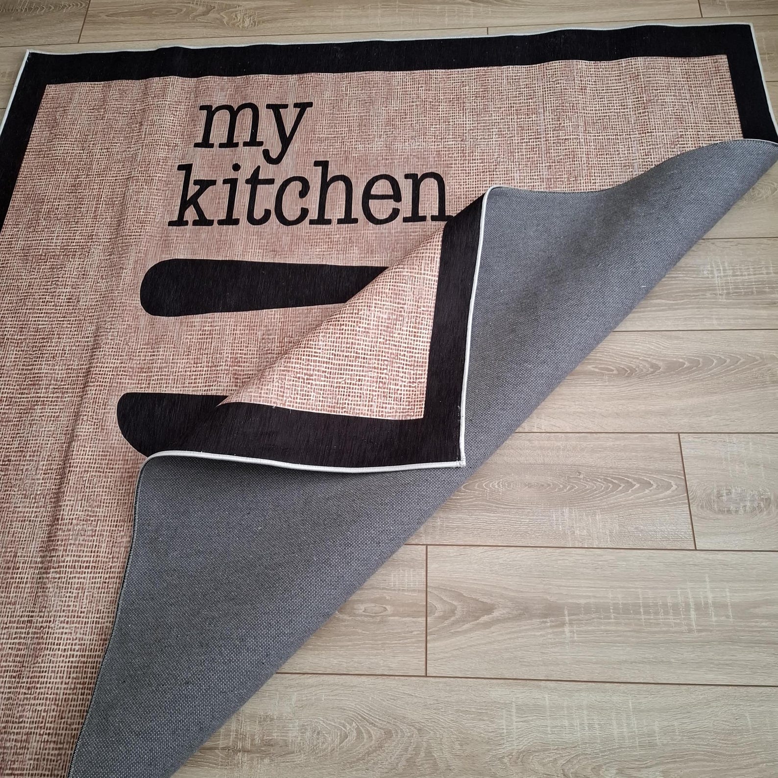Non Slip Kitchen Mat My Kitchen My Rules Rug Kitchen Gift for Mom ...