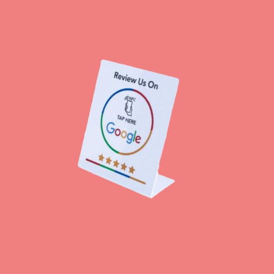 NFC Google Review Displays and Stands | Fully Programmed | U.K. Stock ...