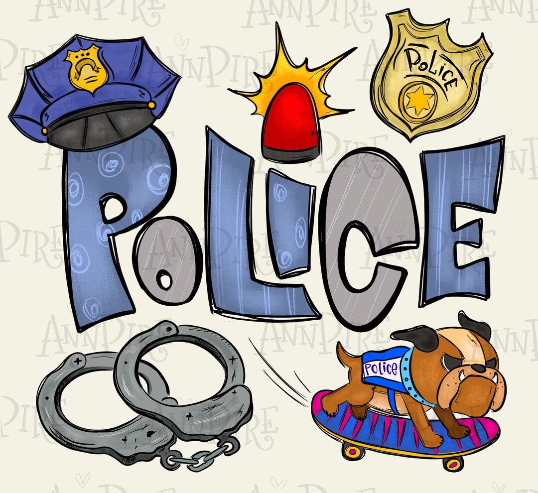 Police Officer Sublimation Design PNG, Police Officer, Security Officer ...