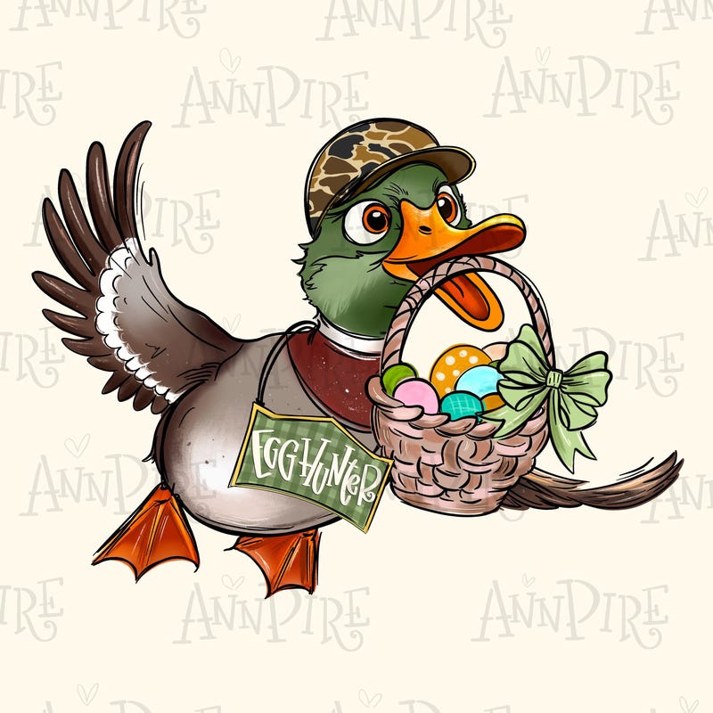Duck Easter Png Boy - Etsy