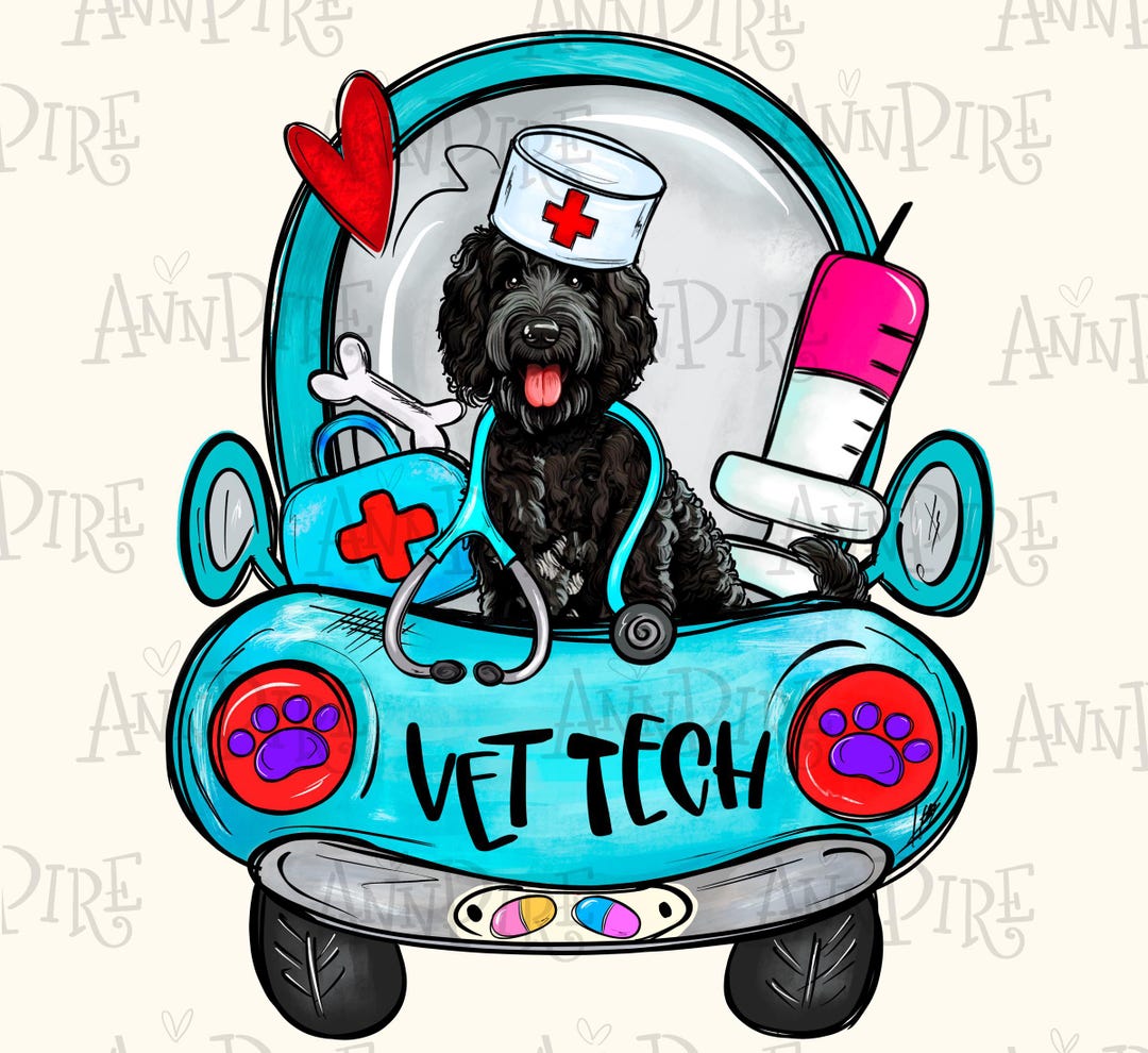 Vet Tech Sublimation Design PNG, Love Veterinaty Tech, Veterinarian ...