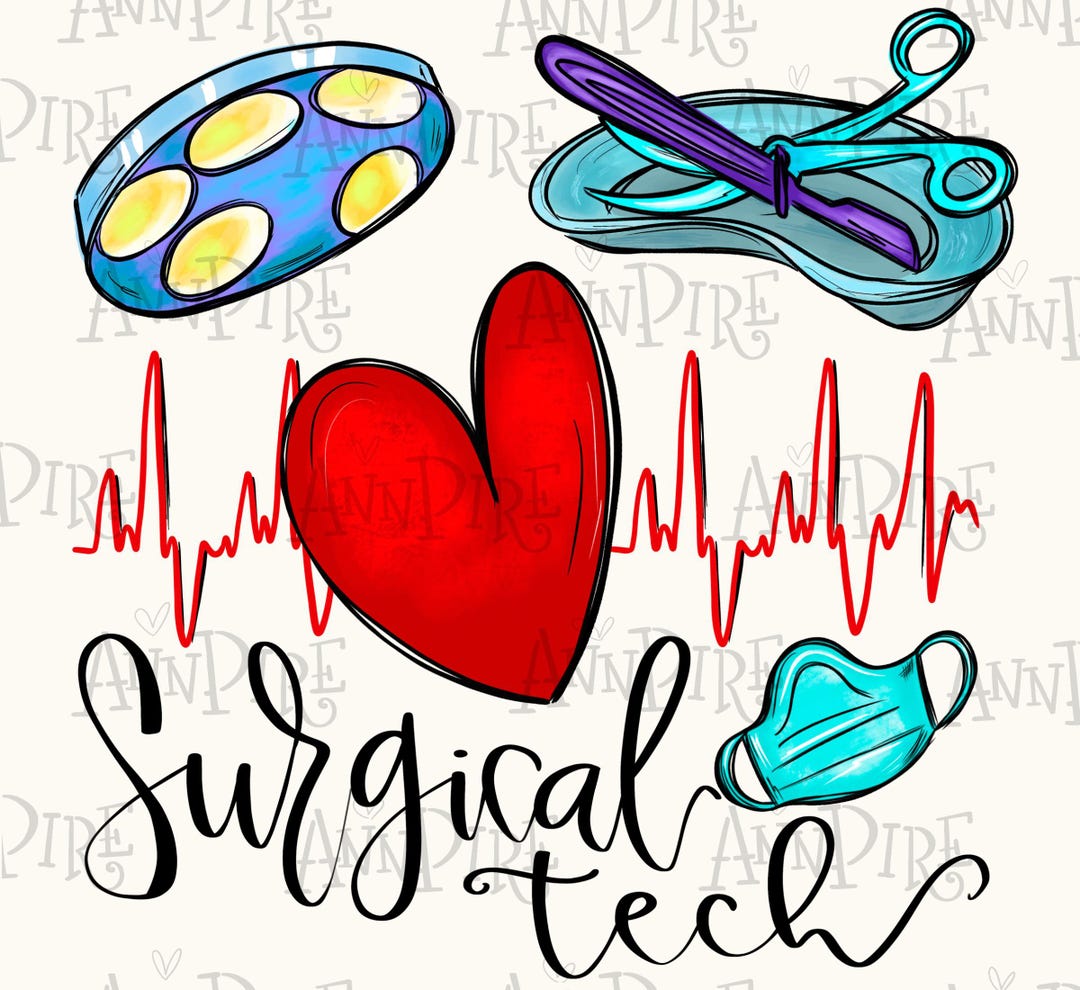 Surgical Tech Sublimation PNG Design, Surgical Technologist, Surgical ...