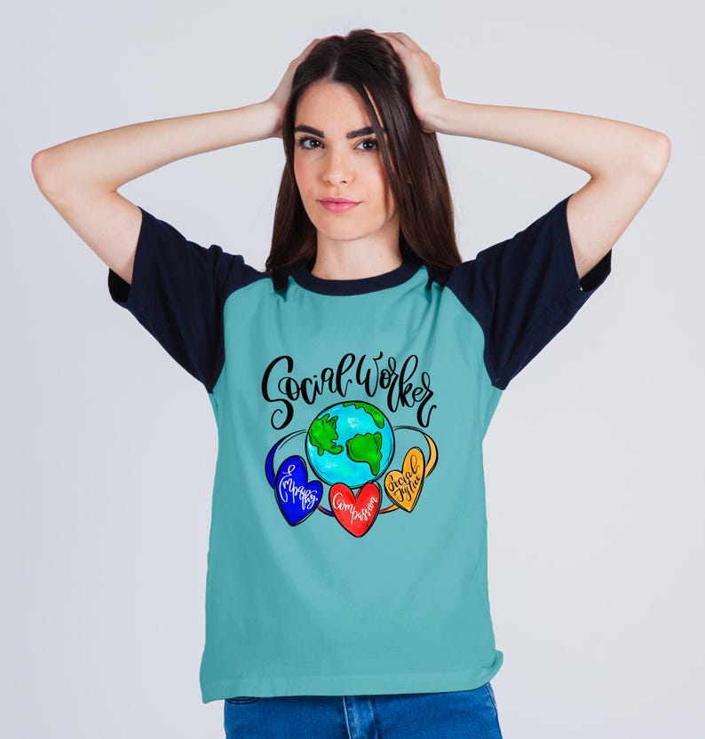 Social Worker Sublimation PNG Design, Hand Drawn Digital Download - Etsy