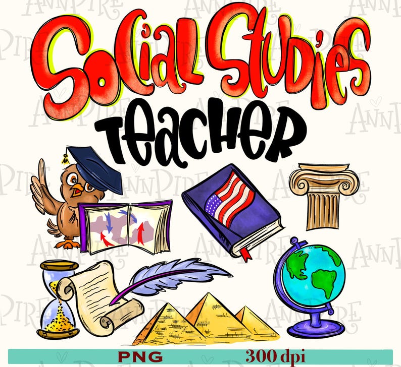 Social Studies Teacher Sublimation Design PNG, Love History, History ...