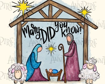 Mary Did You Know - Etsy