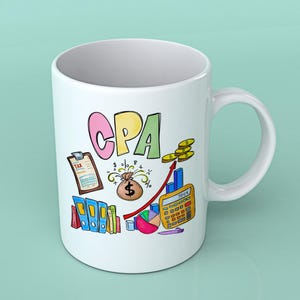 CPA Accountant Sublimation Design PNG, Certified Public Accountant ...