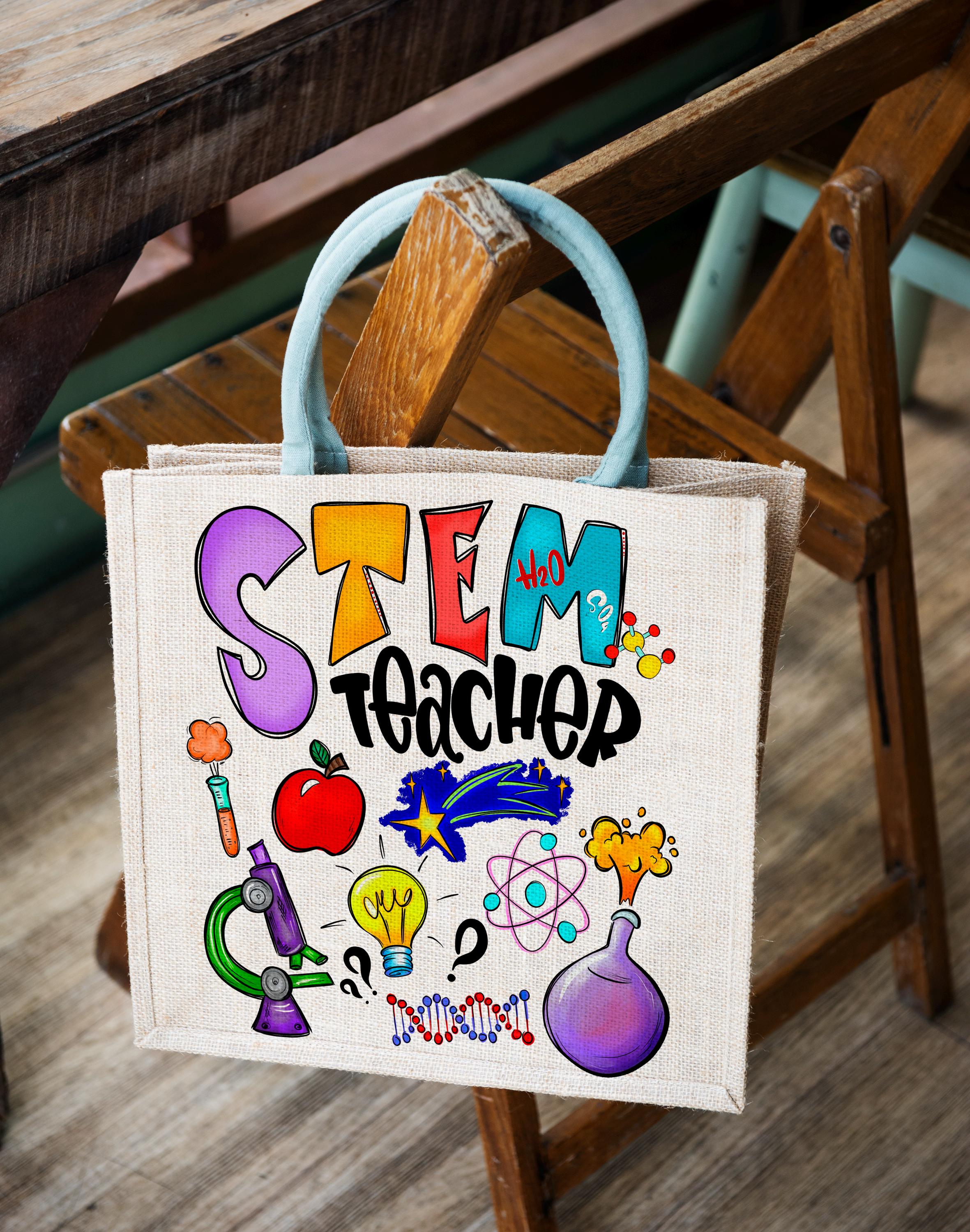 STEM Teacher Sublimation Design PNG, STEM Squad, Science Teacher ...