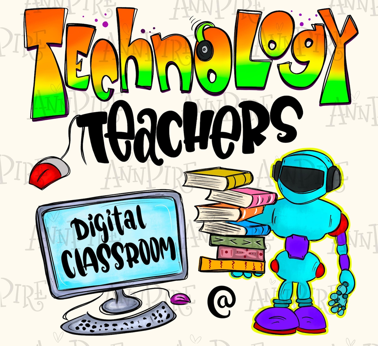 Technology Teachers Sublimation Design PNG, Computer Lab Teacher, Stem ...
