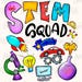 STEM Teacher Sublimation Design PNG, STEM Squad, Science Teacher ...