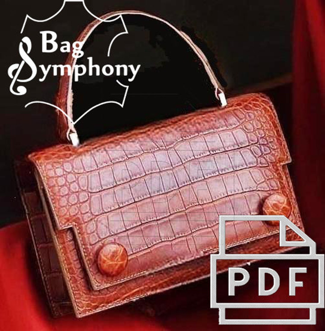 PDF Baguette Bag Template - Etsy