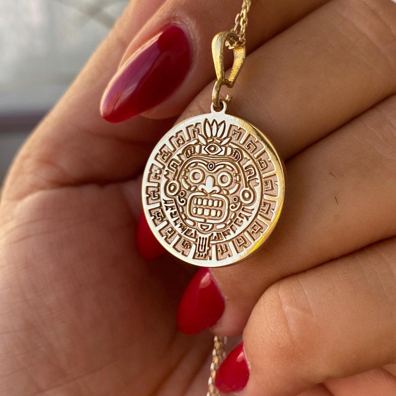Aztec Sun Stone - Etsy