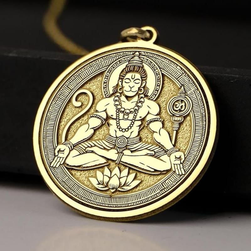 Hanuman Panchmukhi Locket - Etsy