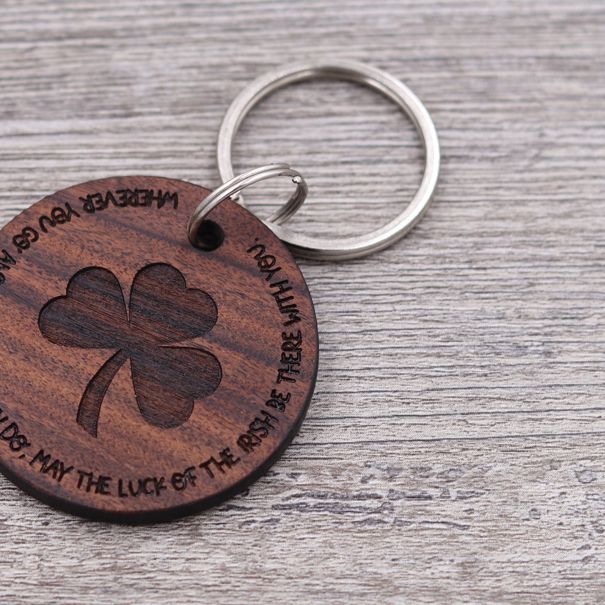 Irish Blessing Irish Keychain Luck of the Irish Luck | Etsy