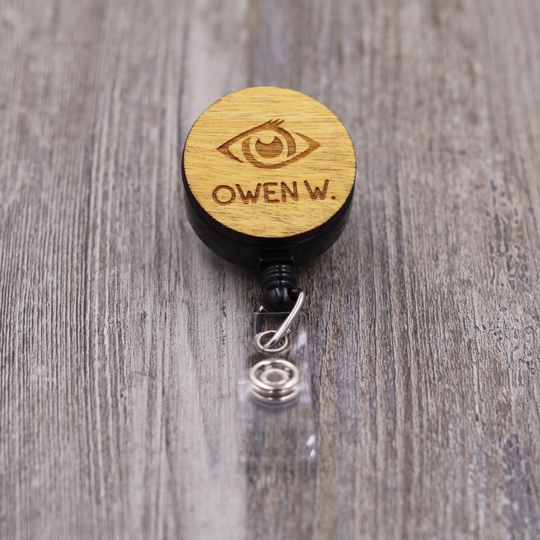 Optometrist Badge Reel, Ophthalmologist, Eyes, Optician, Medical, Name ...