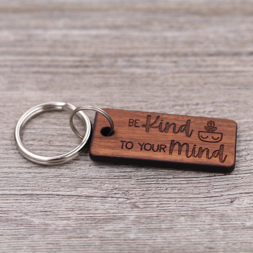 Be Kind to Your Mind, Mental Health Awareness: Personalized Wood ...