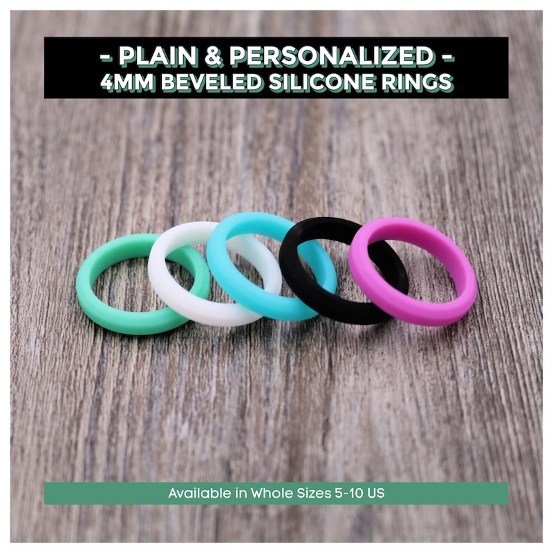 Silicone Ring 3 3.5 - Etsy