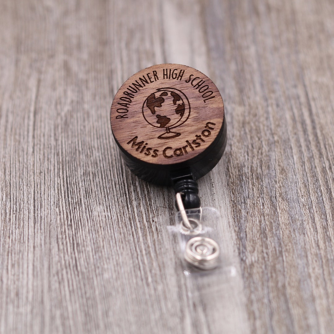 Geography Symbol and Name, Education, Teacher: Custom Engraved Wood ...