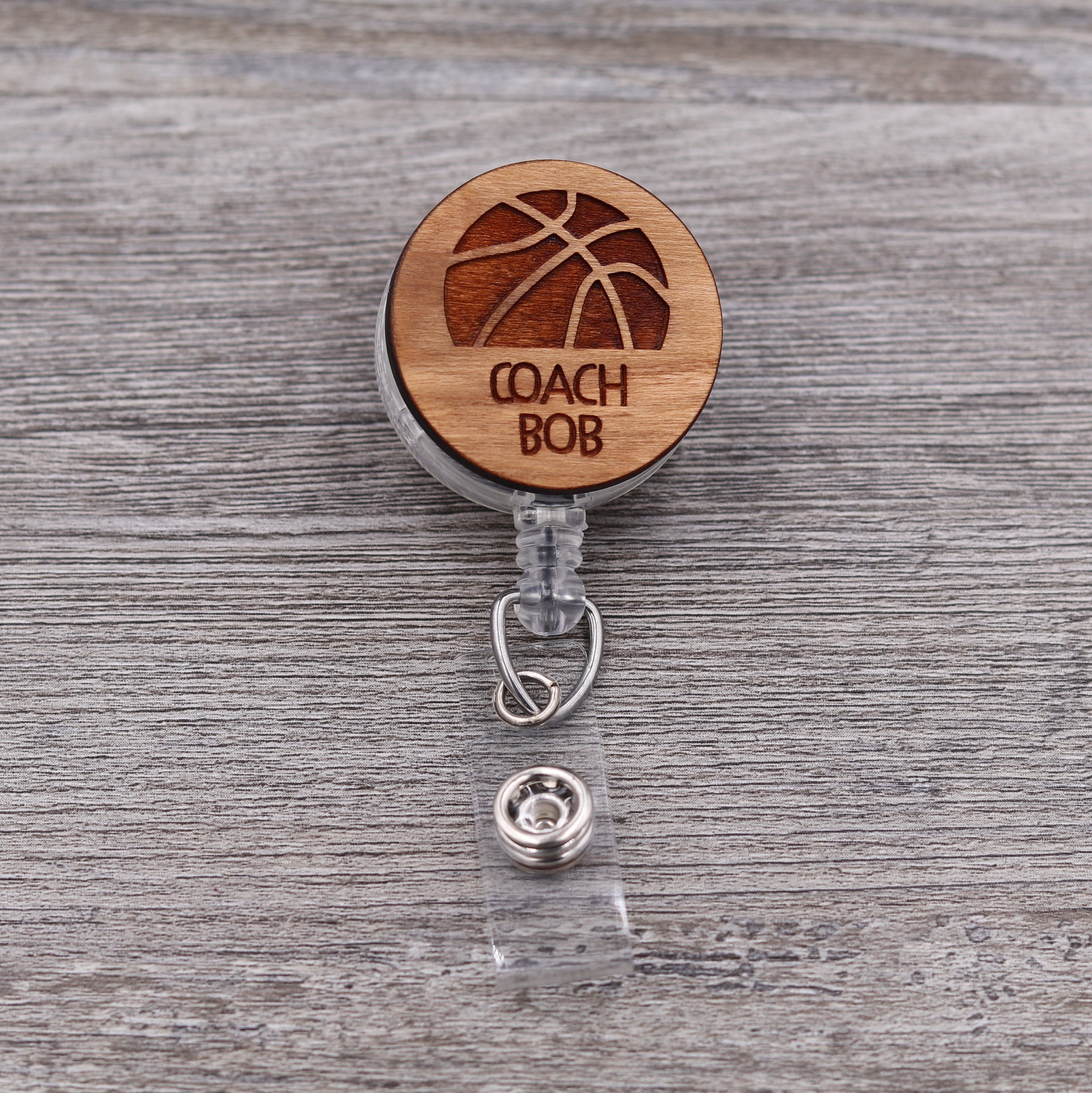 Coach Badge Reel Sport ID Badge Retractable Badge Reel Work - Etsy 日本