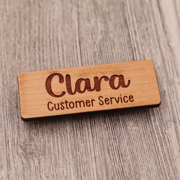Custom Magnetic Name Tags - Etsy