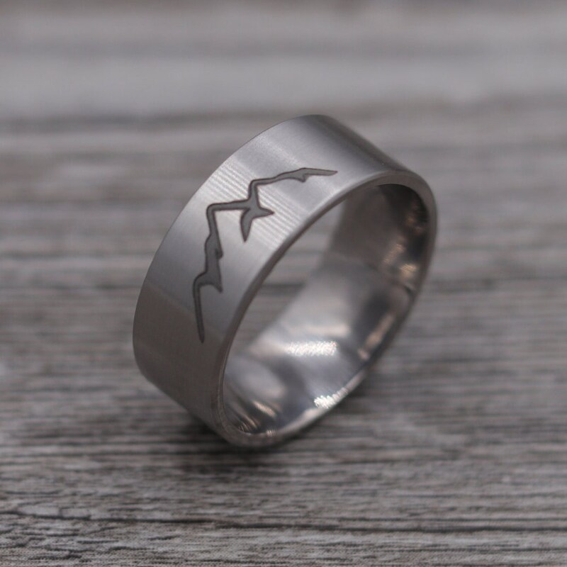 Logo Men Ring - Etsy