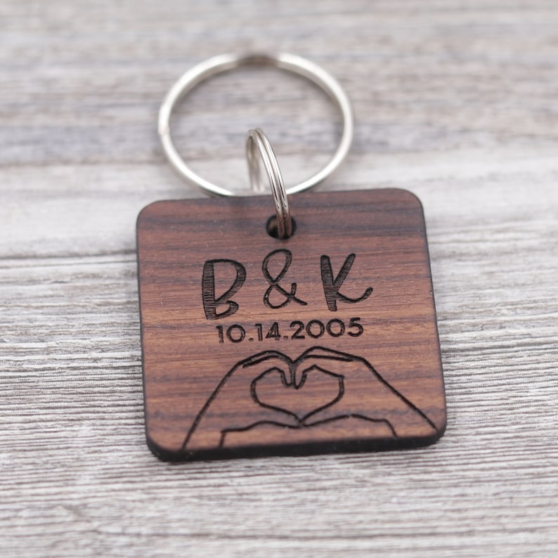 Heart Hands Love Keychain ASL Sign Language Boyfriend Gift - Etsy