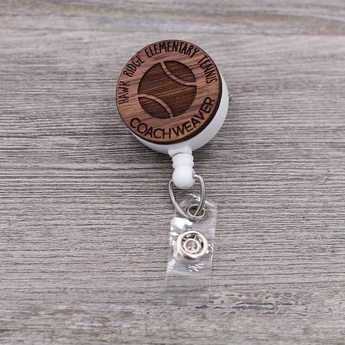 Coach Badge Reel Sport ID Badge Retractable Badge Reel Work - Etsy