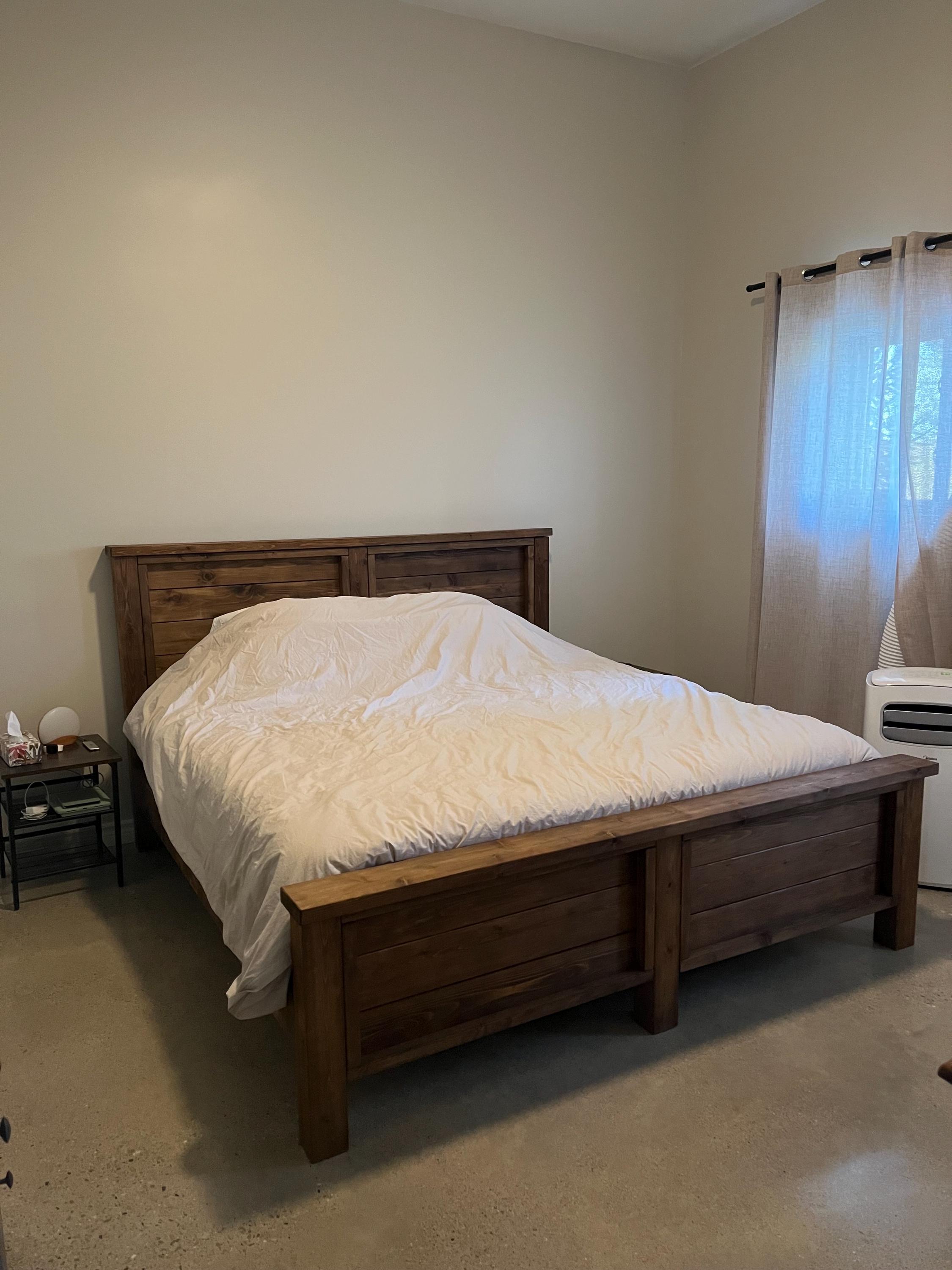 DIY Wooden King Bed Frame - Etsy