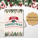 Printable 5x7 Card L Christmas Card | Merry Christmas | Printable Cards ...