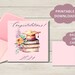 Two Printable 4x4 Cards L Graduation Card 2024 Grad Card Printable ...
