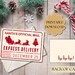 Printable 5x7 Card L Christmas Card | Letter From Santa | Santa ...