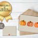 Printable 7x5 Pumpkin Card | Fall Card | Digital Fall Card | Printable ...