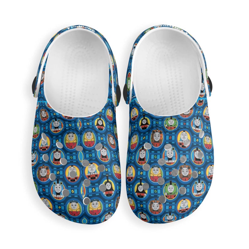 Thomas the Tank Engine Kids CLOG Style Funkicks, Birthday Gift Train ...