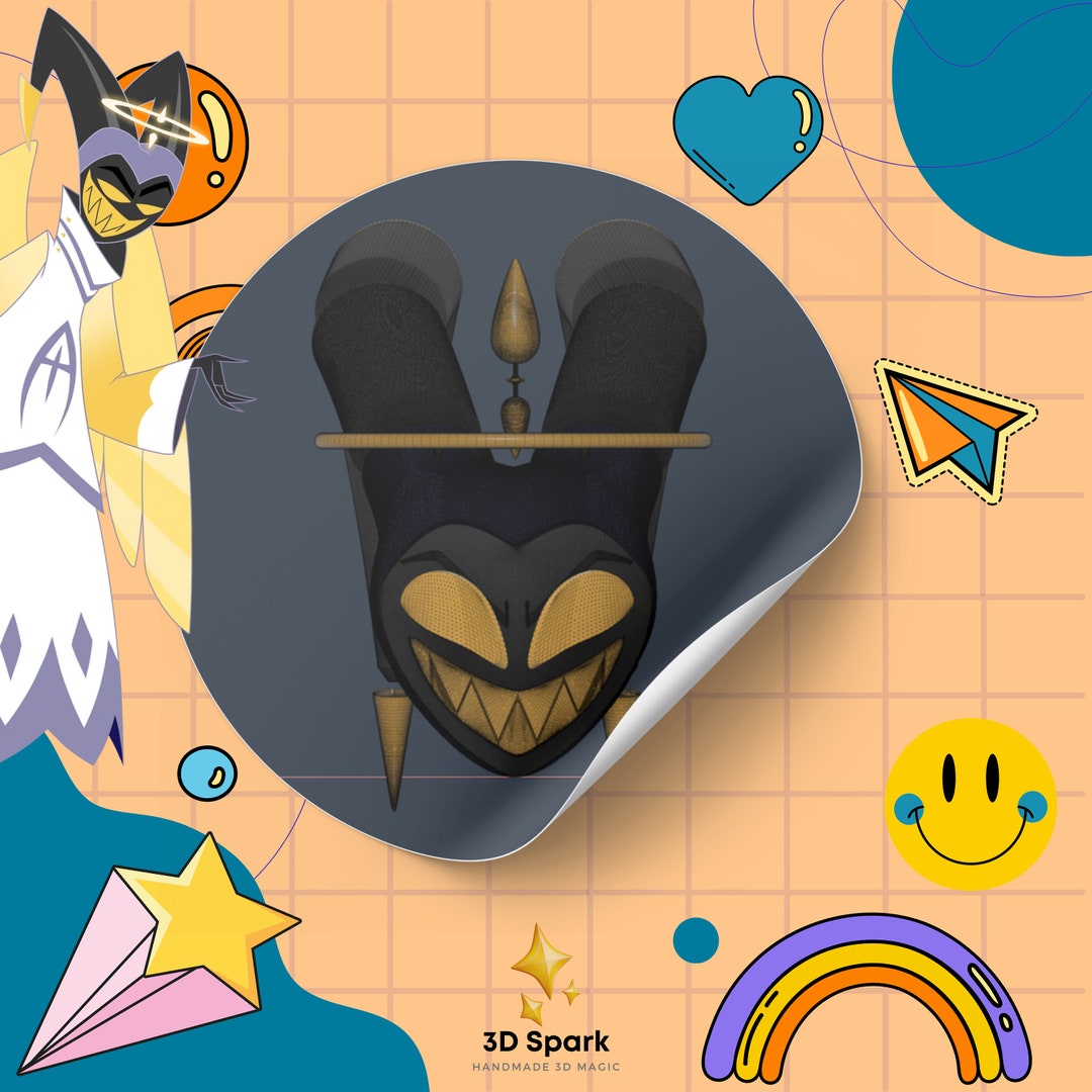 Adam Mask STL File Hazbin Hotel Inspired 3D Printable Mask - Etsy
