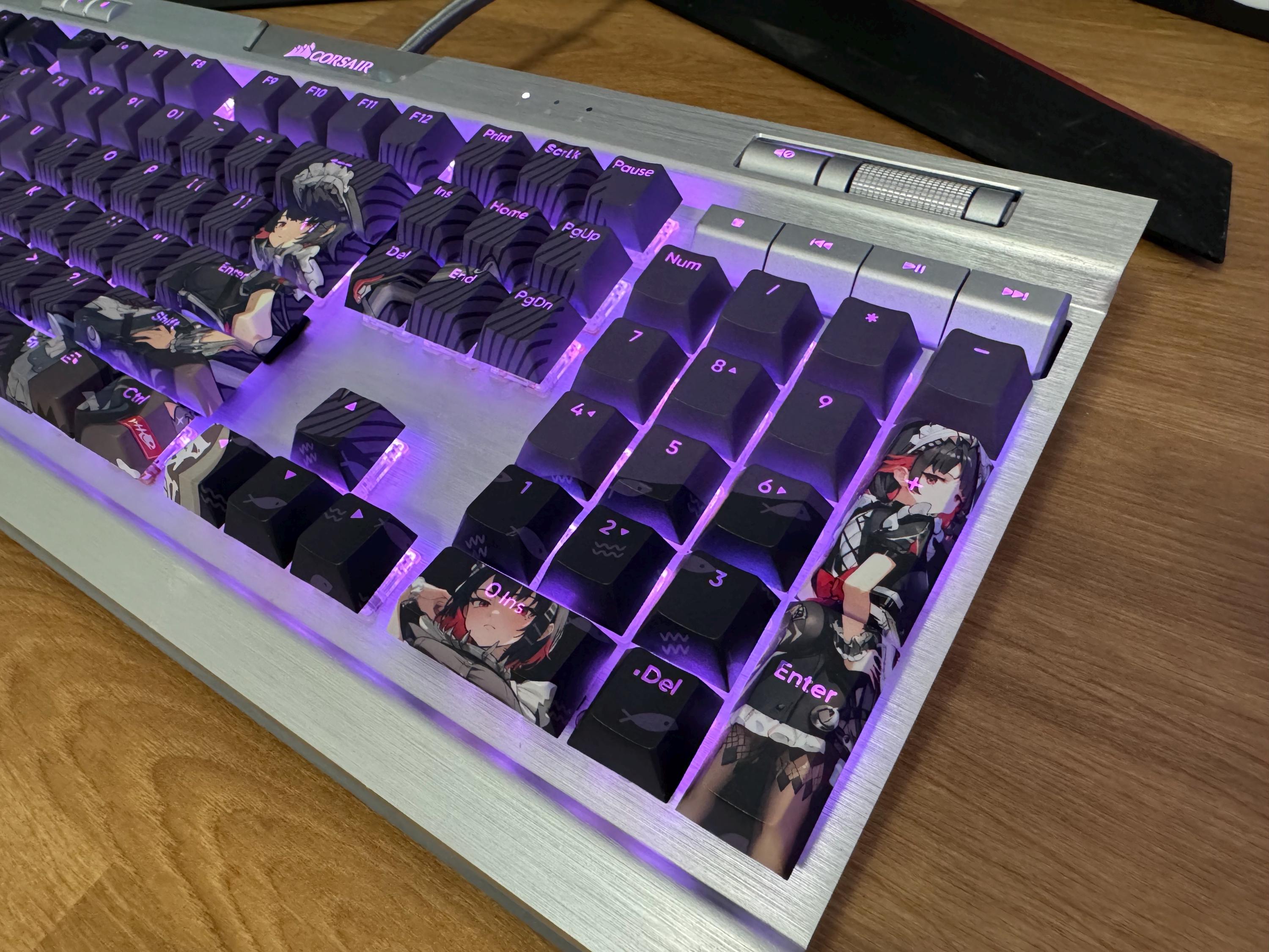 ZZZ Ellen Keycaps Keyboard Anime Video Game - Etsy