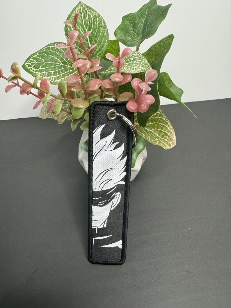 JJK Gojo Megumi Embroidered Keychain Jet Tag Anime - Etsy