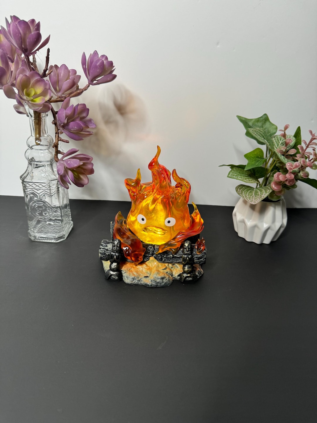 Calcifer Anime Light Lamp Decor Desk Night Light - Etsy