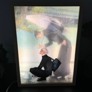 JJK Gojo Geto Anime Light Frame Box Painting Decor - Etsy