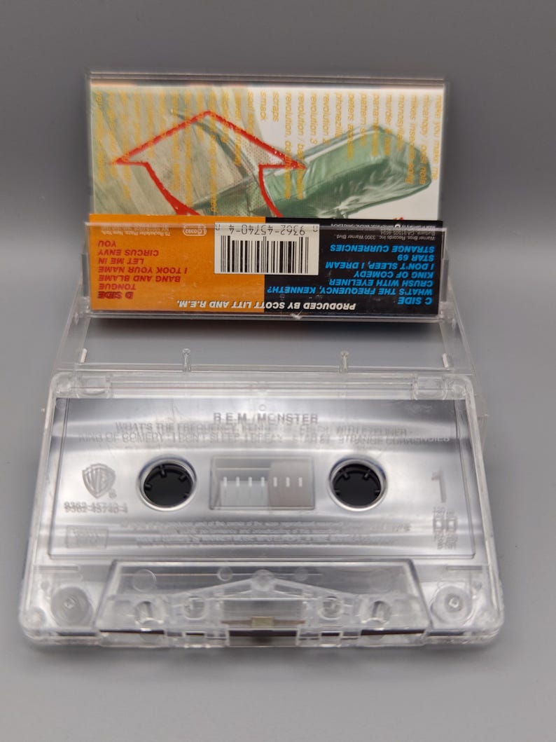 REM - Monster Cassette Tape - Etsy