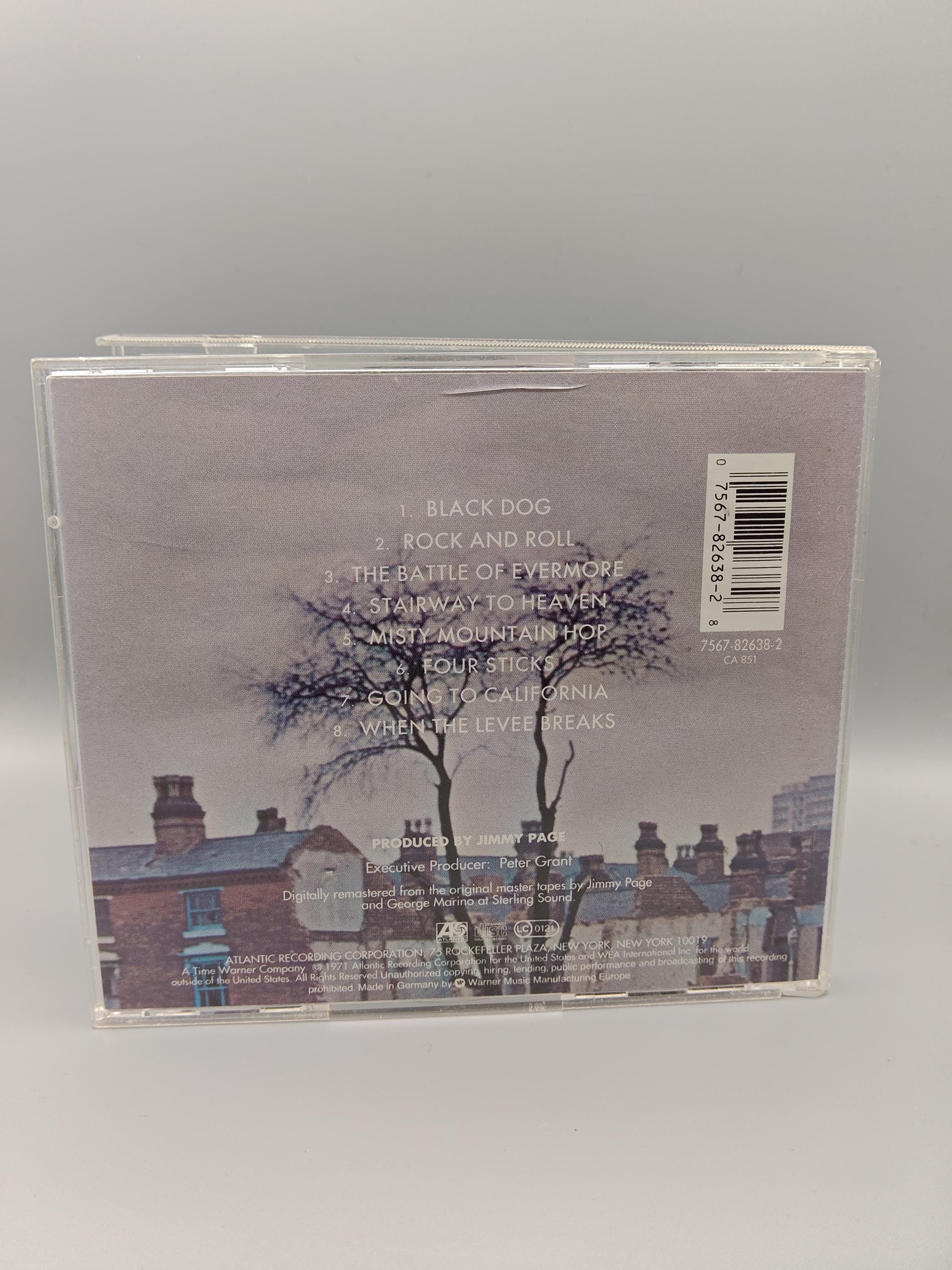 Led Zeppelin - Led Zeppelin IV - CD Album Remastered - Etsy