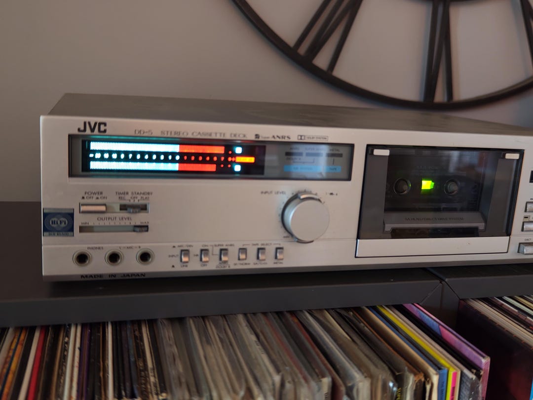 JVC DD-5 Direct Drive Stereo Cassette Deck - Etsy