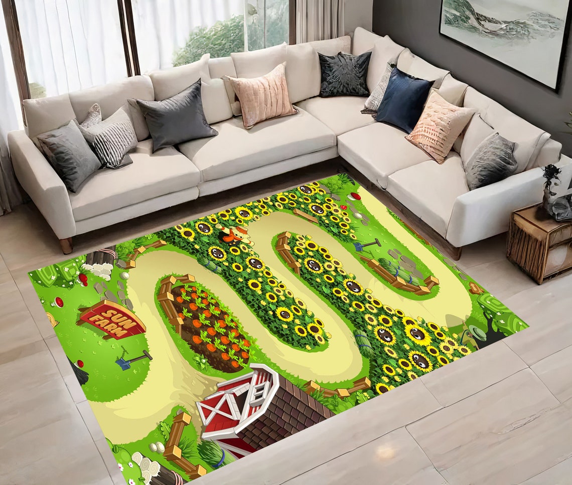 Game Zone Rug,riding in Space Rug,space Rug,stars Rug, Home Decor Rug ...