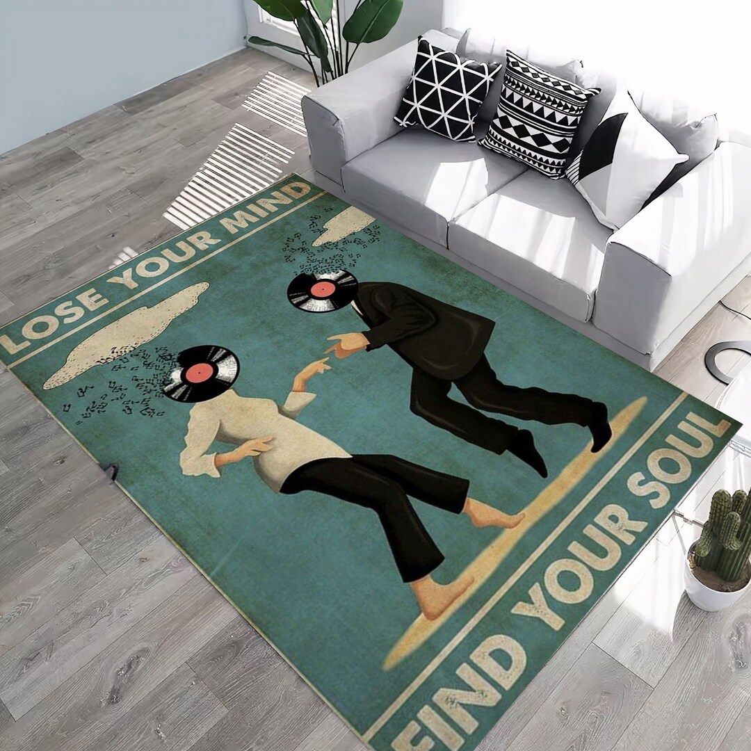Retro Dance Girl Rug,dancing Rug,couple Rug,puzzle Rug,home Decor ...
