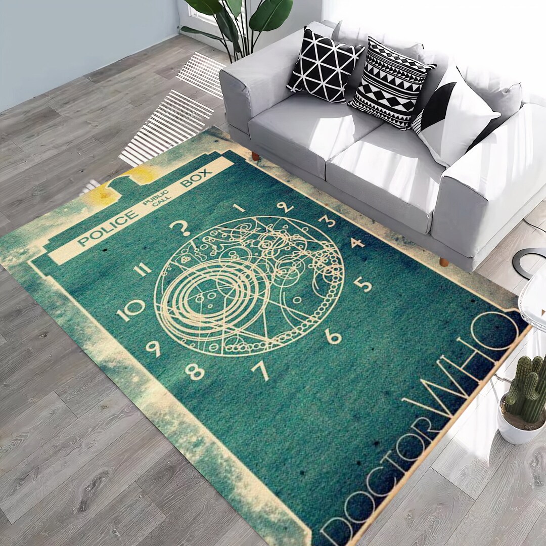 Space Map Rug , Police Box Rug, Compass Rug, Living Room Rug,area Rug ...