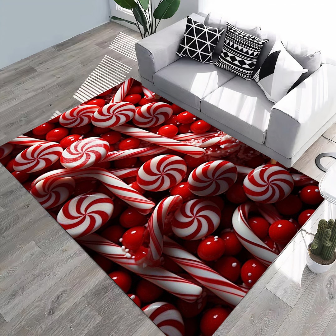 Candy Rug,stars Candy Rug,red Candy Rug, Delicous Food Rug ...