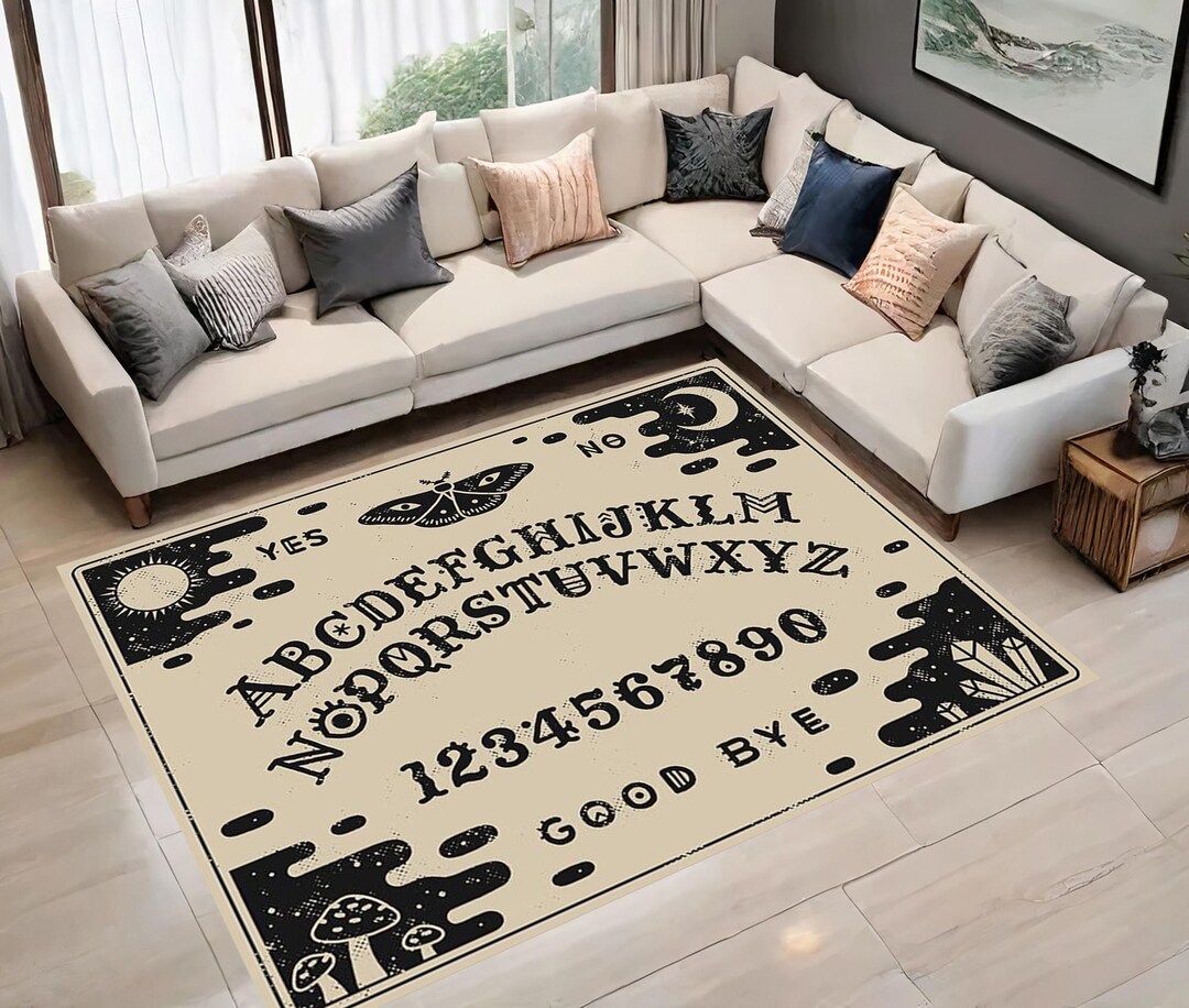 Ouija Board Rug,gothic Rug,death Board Rug,spiritual Rug,custom Rug ...