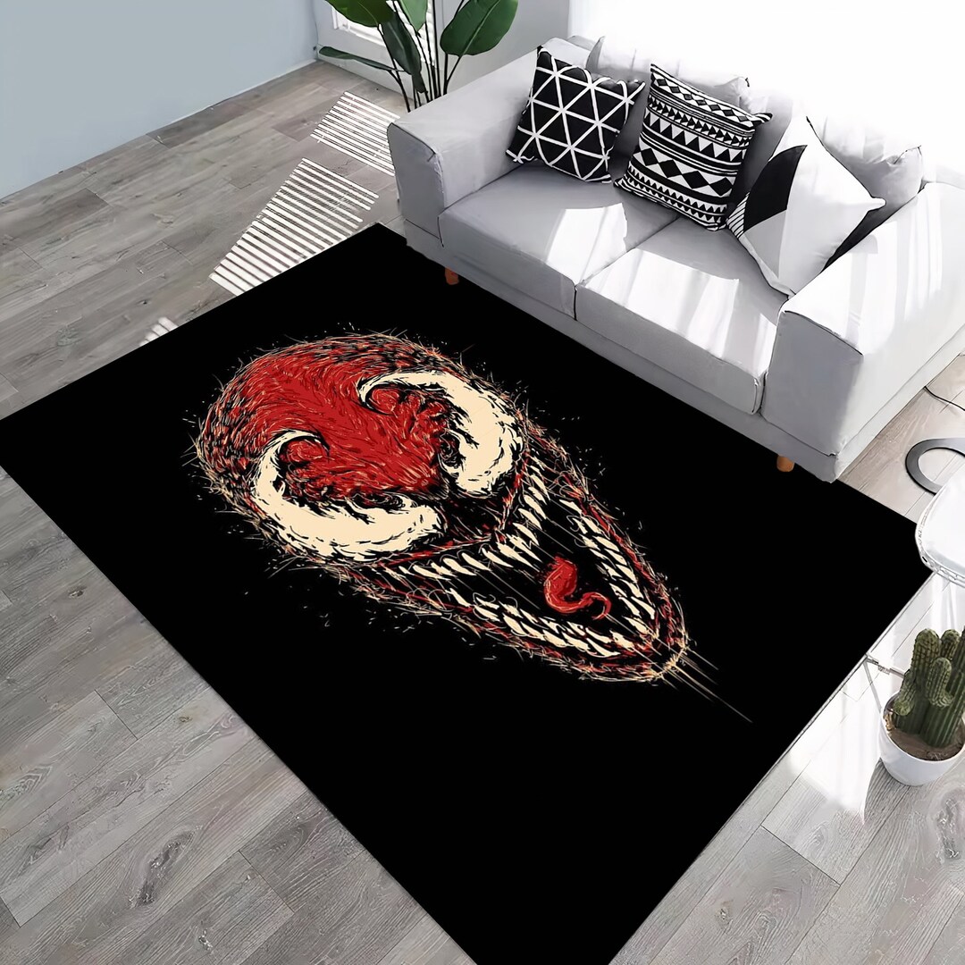 Carnage Rug,villan Pattern Rug, Alien Rug, Movie Rug, Comicart Rug ...