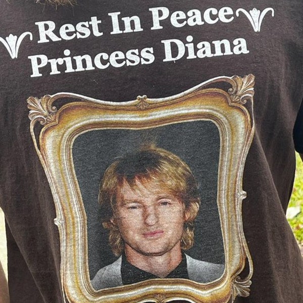 Princess Diana Owen Wilson Rip - Etsy