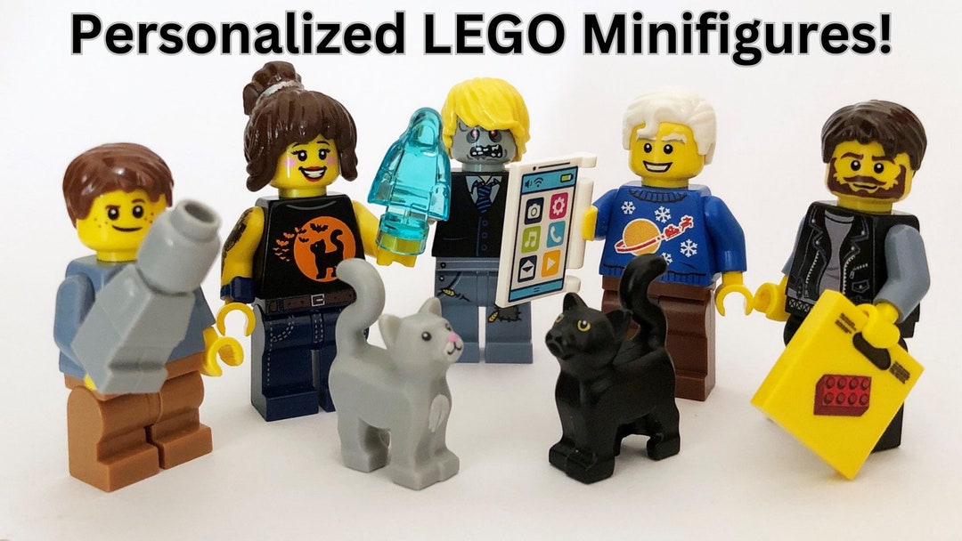 Personalized LEGO Minifigures - Etsy